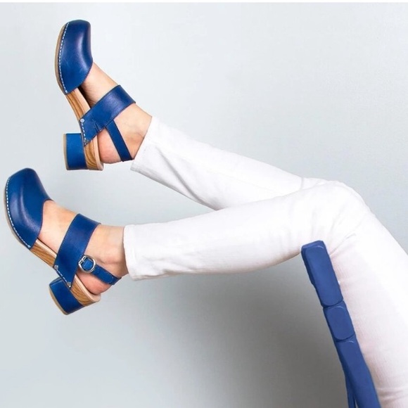 Dansko | Shoes | New Dansko Malin Blue Full Grain Leather Cobalt Blue ...